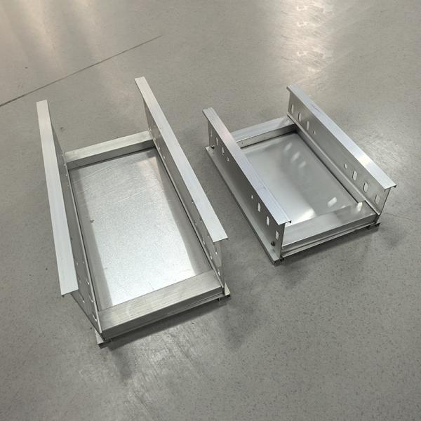 Quality Solid Bottom Instrument Cable Tray Anodizing Aluminum Alloy OEM for sale