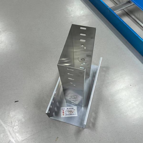 Quality Horizontal Anodizing Aluminum Cable Trunking Tray With Wall Mounted OEM for sale