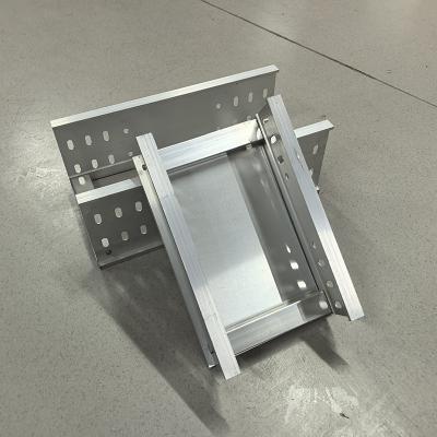China Medium Duty Aluminum mem HDG Cable Tray Sizes Slotted 100mm-1000mm for sale
