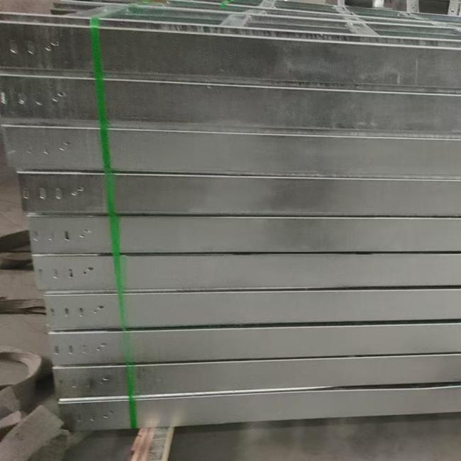 Ladder cable tray in industrial setting
