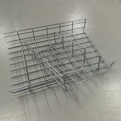 China Horizontal Galvanized Steel Bee Line Basket Cable Tray Ventilated for sale