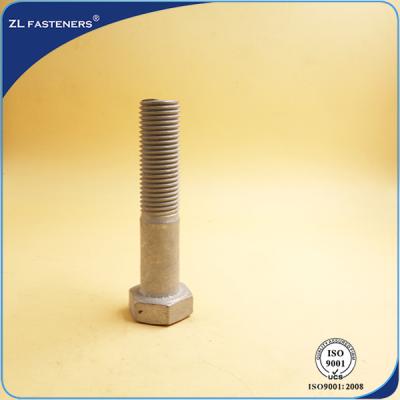 China DIN931, DIN933 Zinc Coated, HDG Half/ Full Thread Grade 4.8 Hex Bolt for sale