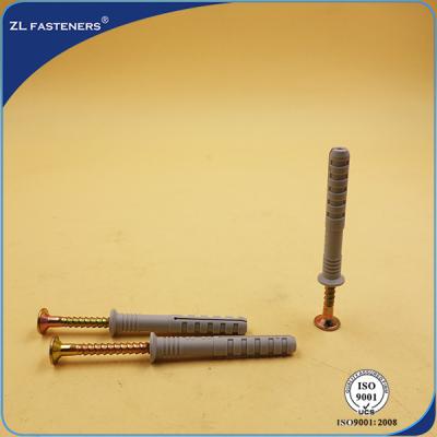 China Professional Steel Hex Bolt / Wall Plugs / Nylon Plastic Screw Multi Function for sale