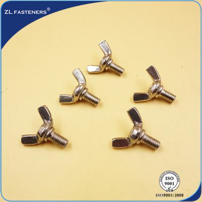 China Stainless Steel Hex Bolt DIN304 Brass Wing Nuts And Bolts DIN Standards for sale
