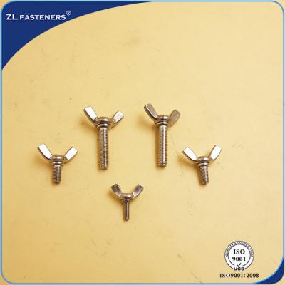 China Non Standard Stainless Steel Wing Bolts Grade 4.8 With Butterfly Wing Bolt for sale