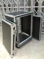 China 14U Amplifier Rack Flight Case With Stand Table for sale