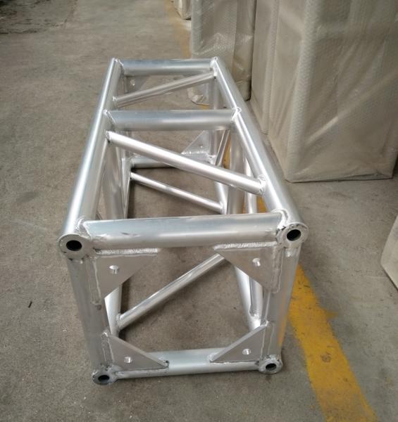 Quality 400mm Aluminum spigot Truss , exhibition Dj lighting truss with Air Bubble Film for sale