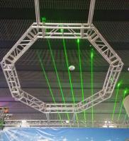 China Silver Aluminum Stage Lighting Truss System For Event 2 TONS Loading for sale