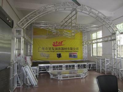 Cina capriata di alluminio della fase/capriata di alluminio per il concerto dell'interno in vendita