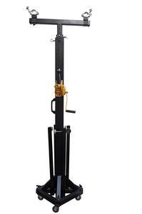 China 4M Adjustable  Height 40kg Loading Speakers Lighting Truss Stands / DJ Truss Stand 2 Meters High for sale