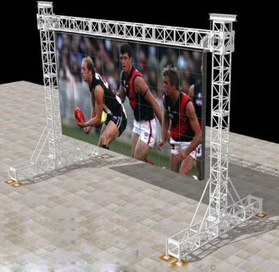 Cina Il LED scherma la capriata quadrata di alluminio per la fase Backgroud/capriata del fondo in vendita