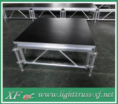China Alloy Assembly Portable Stage Platforms For Sound System And Dj Equipments for sale