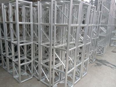 China Silver 350 X 350mm Lighting truss /  Aluminum Stage Truss for trade show for sale