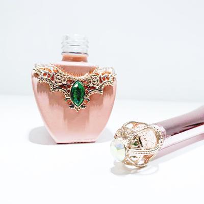 China Luxury 15ml 20ml Empty Nail Paint Bottle Fingernail Polish Containers ODM for sale