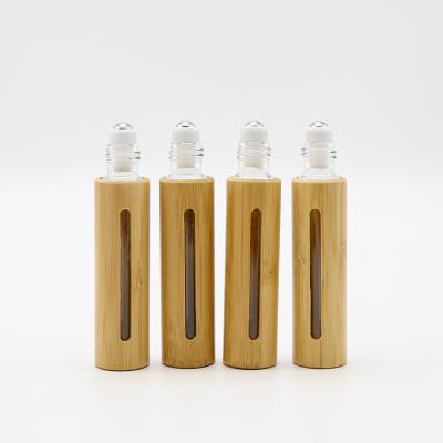 China Recyclable Bamboo Serum Essential Oil Roller Bottles 3ml 5ml 10ml for sale