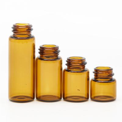 Cina 1ml 2ml 3ml 5ml Mini Glass Vials Dropper Bottle per olio essenziale in vendita