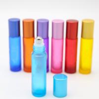 China Portable Mini 1ml 2ml 5ml Essential Oil Empty Roller Bottles Vials for sale