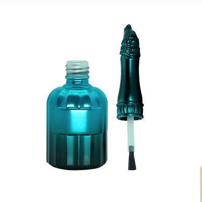 China Frosted Matte Vintage Empty Nail Varnish Bottles 7ml 9ml for sale