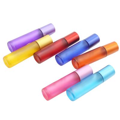 Cina Il rullo dell'olio essenziale di Amber Blue 5ml 8ml 10ml imbottiglia con la palla di metallo in vendita