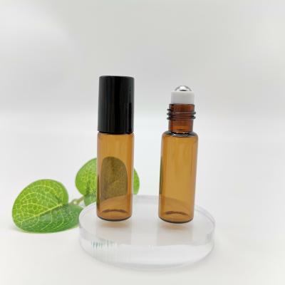 Cina Hanya Amber Essential Oil Roller Bottles 10ml 15ml nessuna perdita in vendita