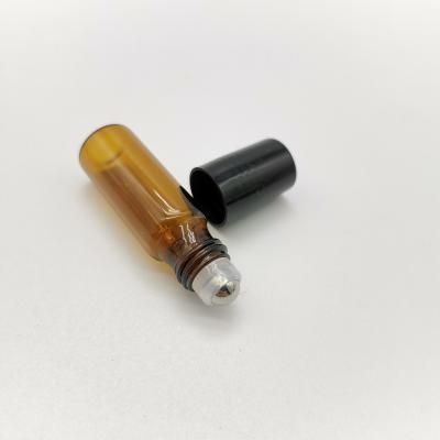 Cina Hanya Amber Essential Oil Roller Bottles 10ml 15ml nessuna perdita in vendita