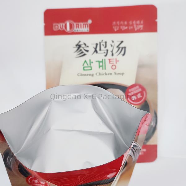 Quality BPA Free Standing Ziplock Bag Eco Friendly Ziplock Stand Up Reusable Food Bags for sale