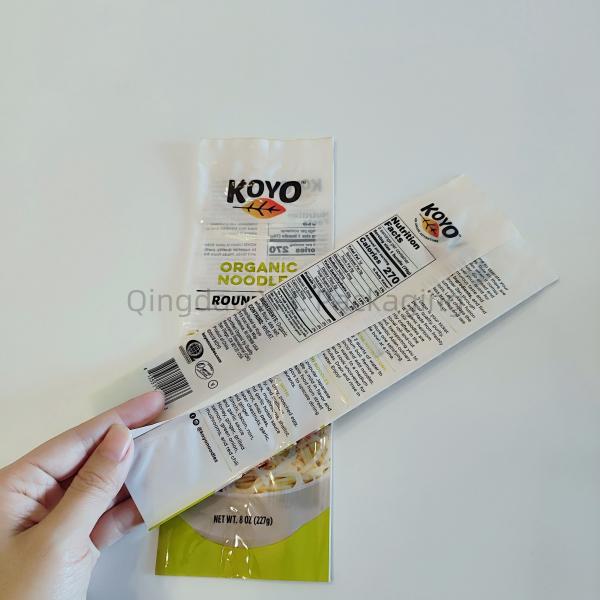 Flexible Back Seal Bag Snack Food Easy Tear Moisture Proof Plastic Pillow Mylar Bag