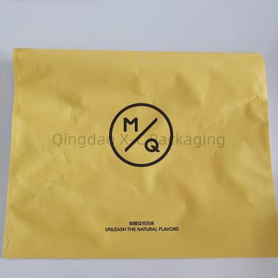 Eco Friendly Kraft Paper Packaging Bag Open Top Tear Resistant For Shopping