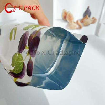 Cina Carta Kraft stampata su misura compostabile biodegradabile imballaggio alimentare sacchetto di imballaggio riciclabile tè caffè fagioli sacchetto in vendita
