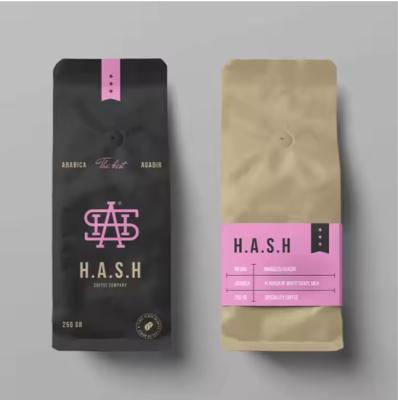 Cina Uso alimentare con spezie Fogli di alluminio personalizzati Borsa di carta Kraft con maniglie in vendita