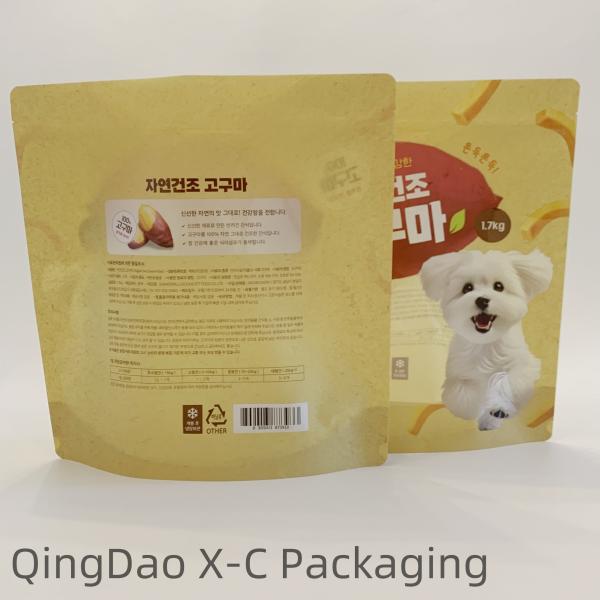 Sacos de fecho antiodor para embalagens de alimentos para animais de estimação
