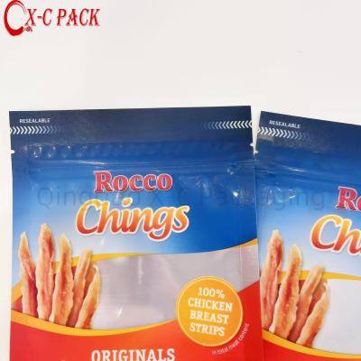 Cina Sacchetto di plastica con cerniera di 3 lati, sacchetto a sigillo, sacchetto piccolo e trasparente, sacchetto Mylar, sacchetto per cani, sacchetto per animali domestici in vendita