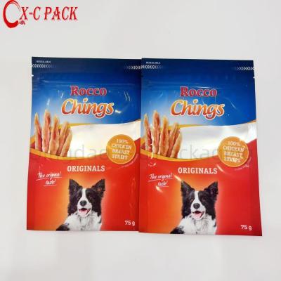 Cina Sacchetto di plastica con cerniera di 3 lati, sacchetto a sigillo, sacchetto piccolo e trasparente, sacchetto Mylar, sacchetto per cani, sacchetto per animali domestici in vendita
