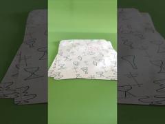 Eco Friendly Natural Cotton Shopping Paper Bag Reusable Rectangular Shape