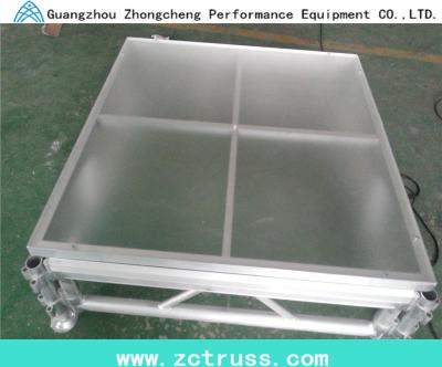 China Fashionable Aluminum Plexiglass Stage For Sale for sale