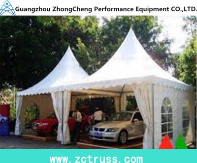 China Zhongcheng aluminum tent with withe roof for sale