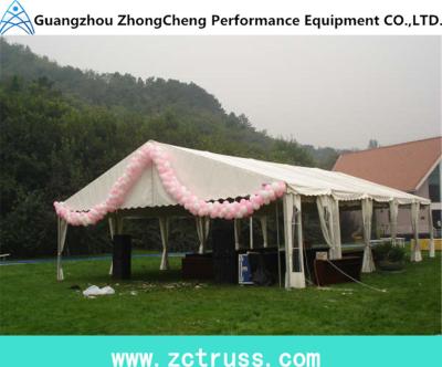 China Fashionable  Double-skin PVC Wedding Tent With White Roof for sale