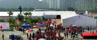 China Big Outdoor Activities PVC Tent For Sale for sale