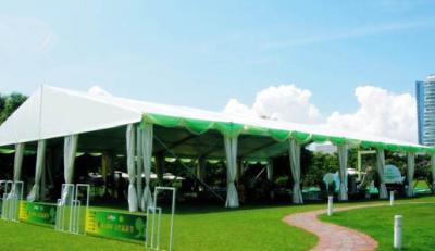 China Wholesale Outdoor Wedding Ridge Tent With White Roof for sale