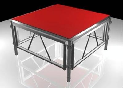 China Aluminum Carpet Adjustable Stage For Sale for sale
