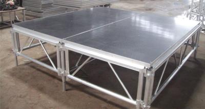 China Wholesale Event Aluminum Black Plywood Stage for sale