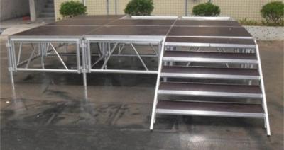 China Wholesale Event Aluminum Black Flexible Stage for sale