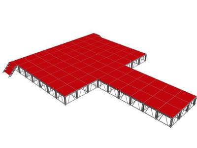 China Wholesale Aluminum Alloy Adjustable Stage With Red Color for sale