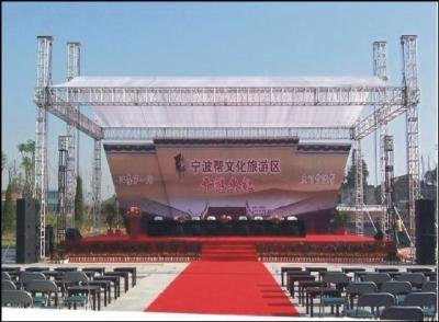 China Wholesale Outdoor Performance Aluminum Truss system With Roof for sale
