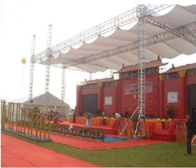 China Wholesale Celebration Aluminum Lighting  Truss system With Roof for sale