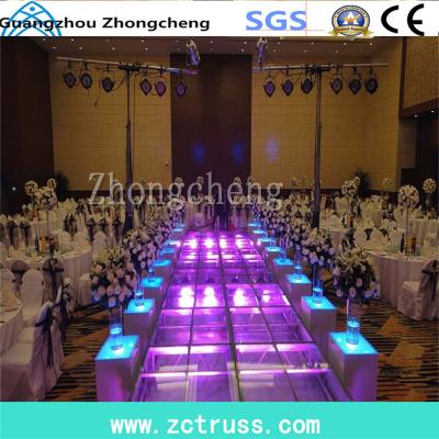 China Zhongcheng Wholesale Flexible Wedding Aluminum Acrylic Stage for sale