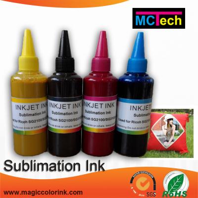 China Vivid color Special Sublimation ink for Epson SureColor F6200/F7200/F9200 With TFP Printhead for sale