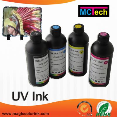 China LED UV ink for Epson DX5&DX7 printhead for phone case printing with high performance for sale