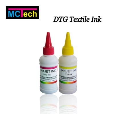 China No clogging digital print on fabric textile pigment ink for epson 1390 printer for sale