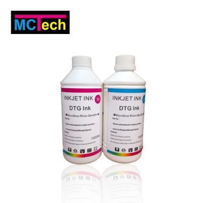 China Light Cyan Color DTG Ink For Dupont Ink For Textile for sale